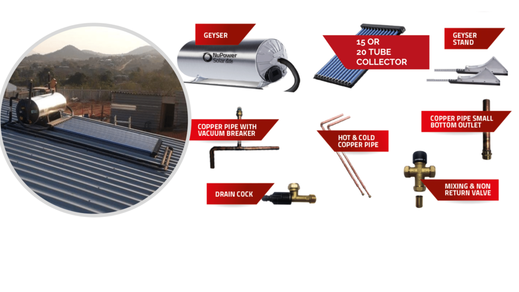 Solar Water Heating and Solar Geysers